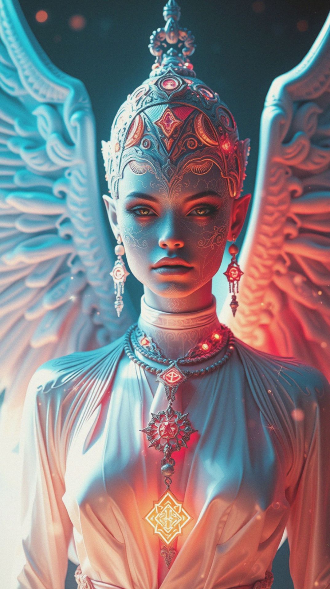 BEAUTIFUL Angels unreal engine 5, surrealism, bright colors, high ...