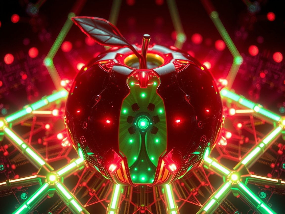 Perfectly ripe apples create a stunning display of nature’s bounty ...