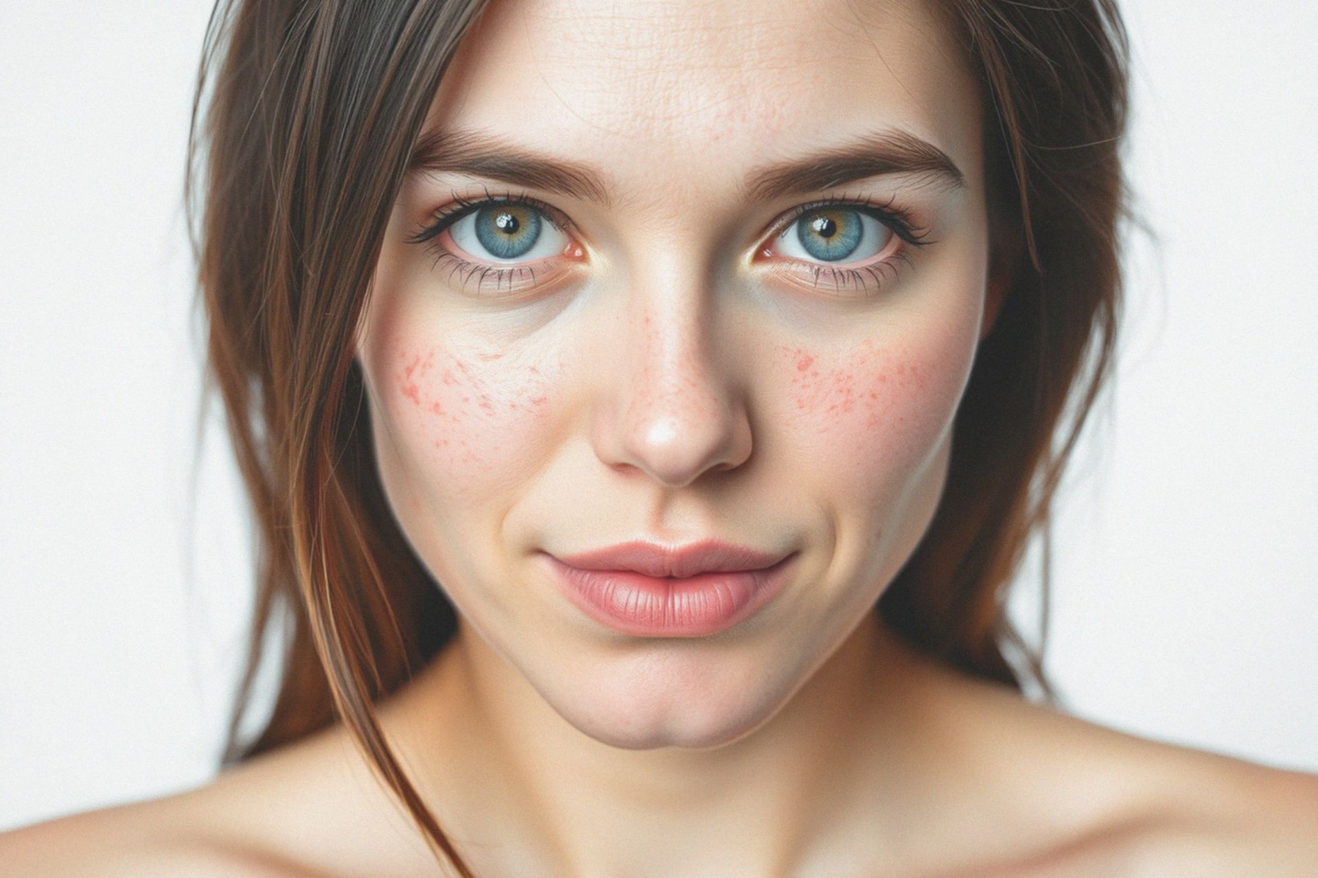 AIFusionArt - Skin allergy rash dermatitis texture close up white ...