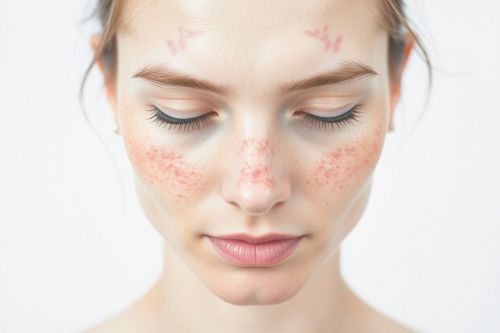 AIFusionArt - Skin allergy rash dermatitis texture close up white ...