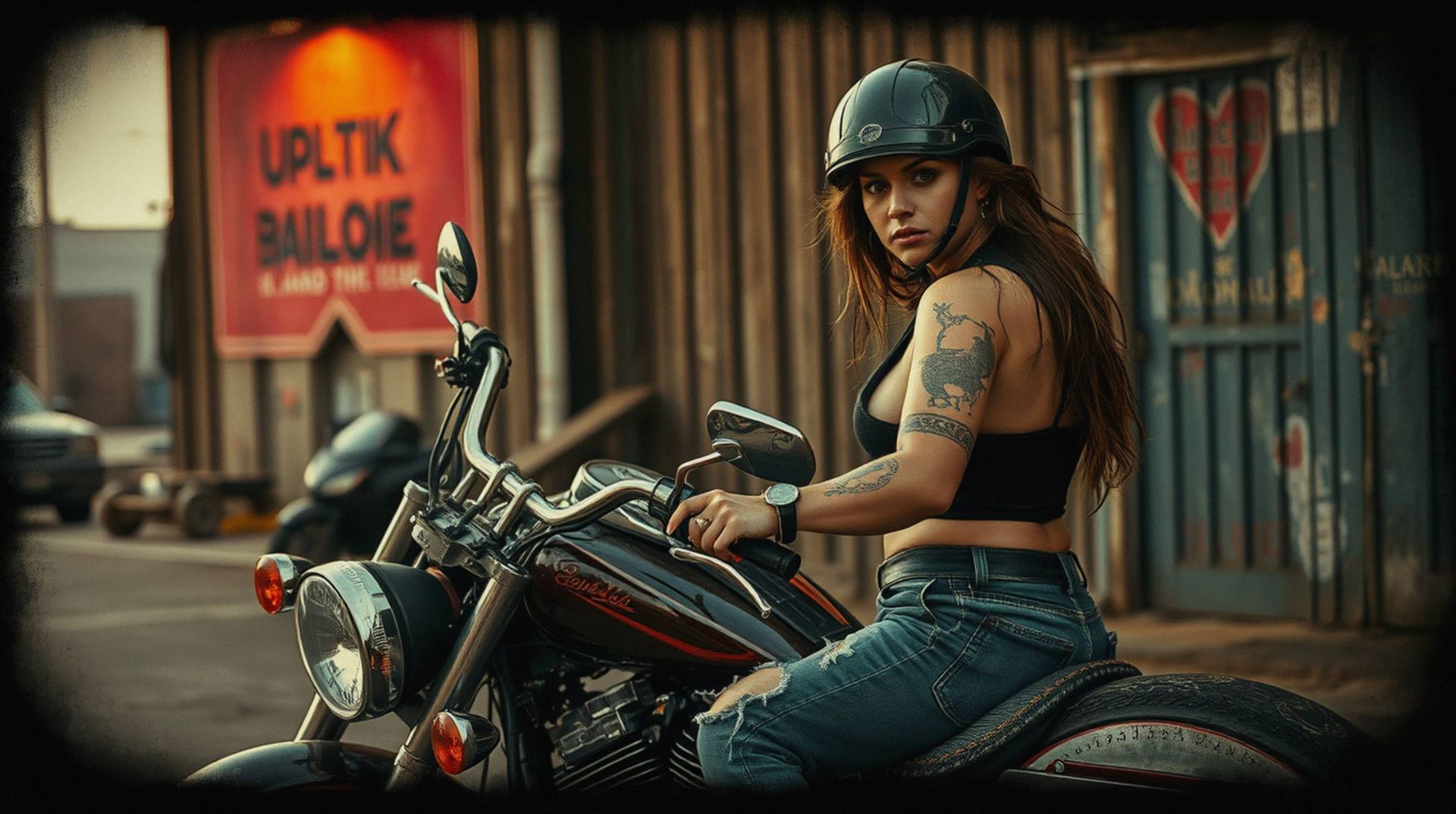 An old American working-class village in America’s heartland. A ...