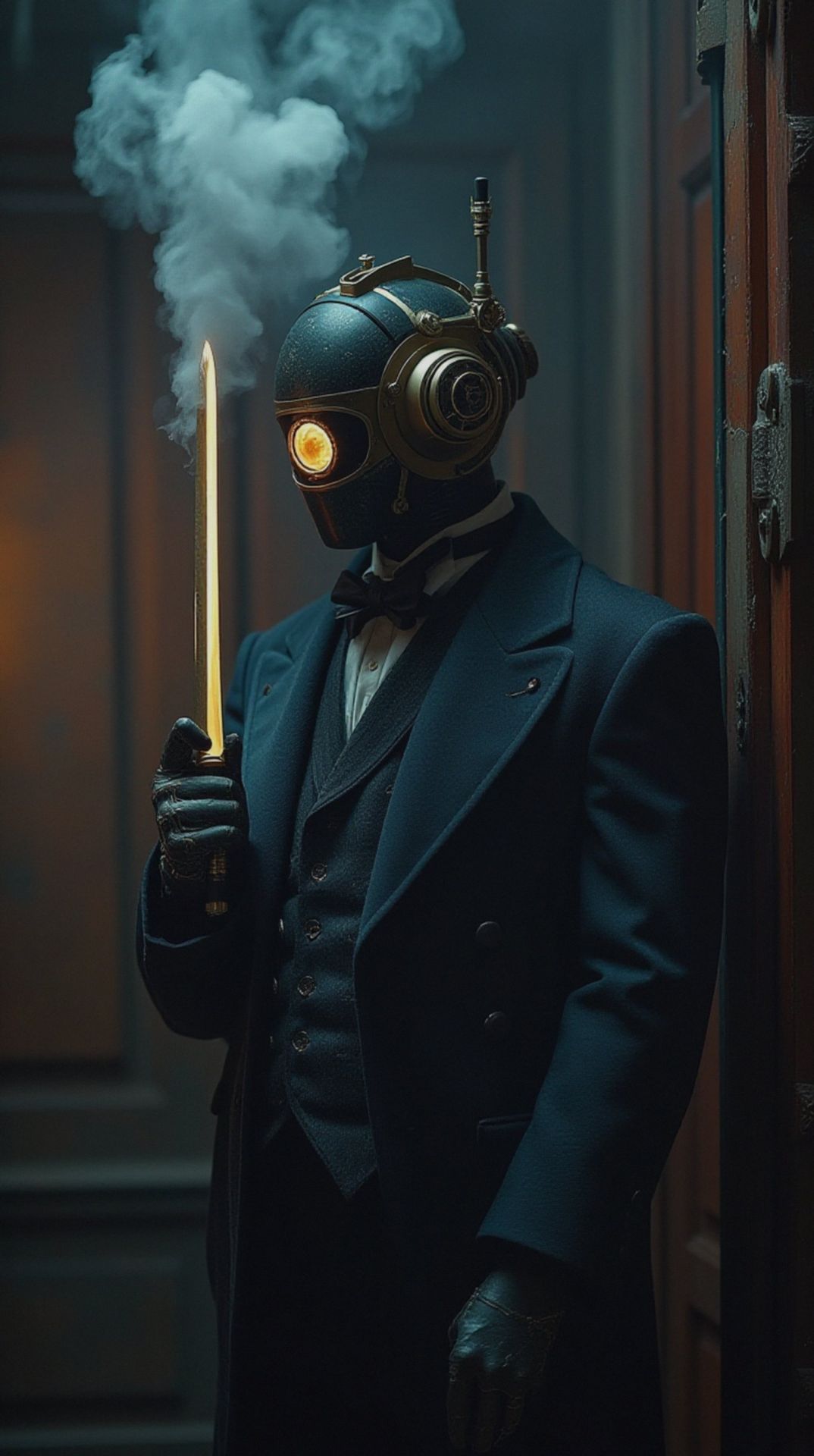 7. Automaton Betrayal Prompt: “A handsome butler automaton reveals a ...