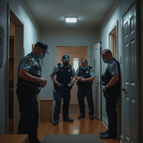 AIFusionArt - Depict a realistic and professional scene of a police ...