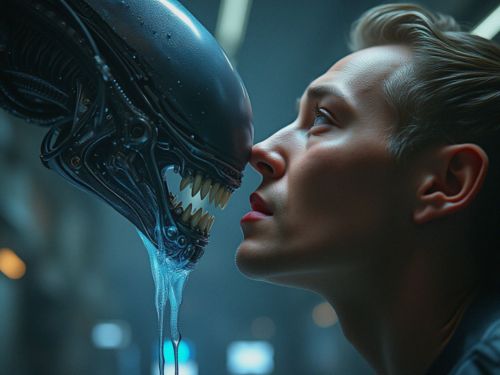 AIFusionArt - A hyper-detailed image from the movie Alien 3. tension ...