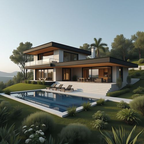 AIFusionArt - 300 square meter one level chalet in deir el qamar on a ...